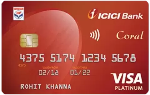 ICICI Bank HPCL Coral Credit Card – Benefits, Fees & Rewards